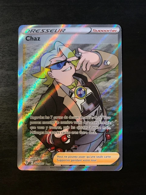 CARTE POKÉMON CHAZ 201/203 EB07 Epée & Bouclier Evolution Céleste FR ...