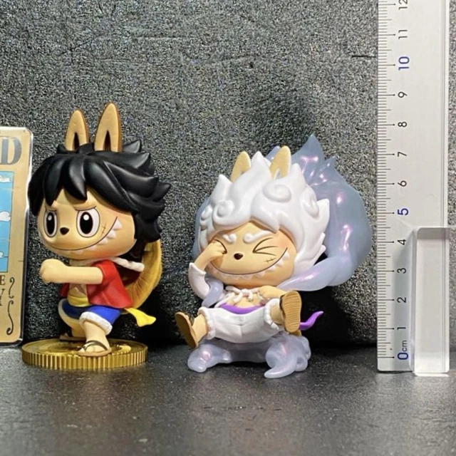 POP MART LABUBU One Piece Luffy Gear 5 Nika Rare 2-Pc Collab Used $372. ...