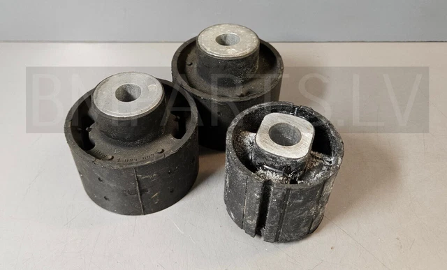 NEW GENUINE BMW E39 REAR DIFFERENTIAL RUBBER MOUNTING SET 1090389 & 2x ...