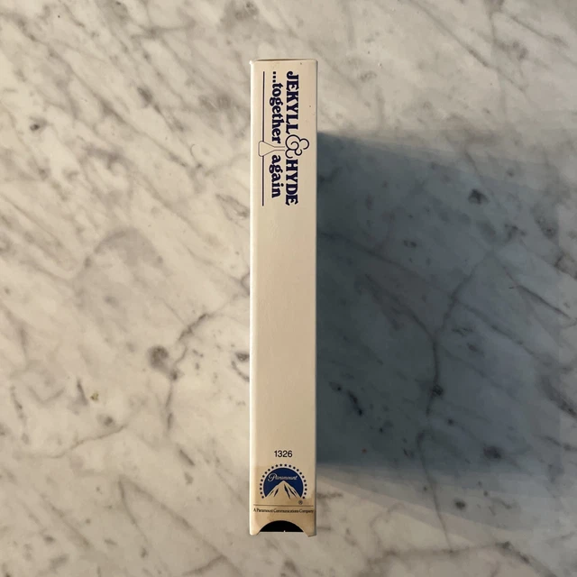 JEKYLL & HYDE Together Again Paramount VHS RARE 1st Release $42.86 ...