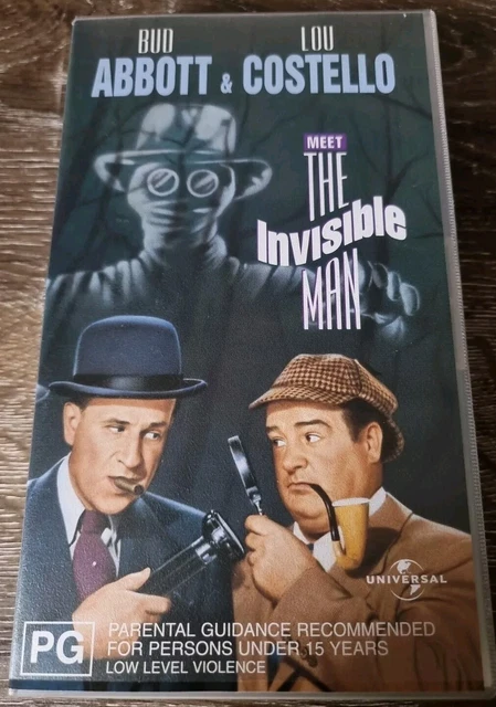 MEET THE INVISIBLE Man VHS $25.00 - PicClick AU