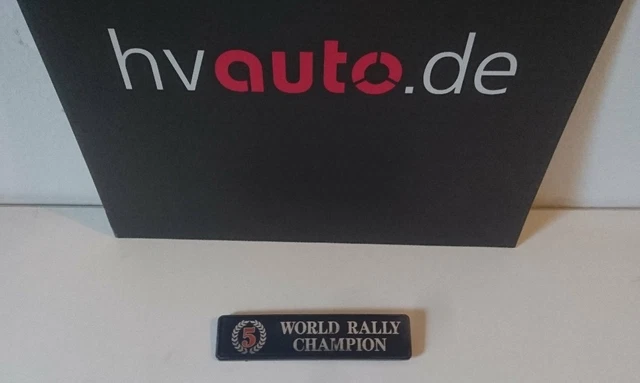 ORIGINAL EMBLEM LANCIA Delta Integrale Evo Evolution Martini 5 Badge ...