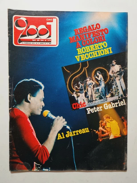 HELLO 2001 8-1979 +ADVERT Ivan Graziani-Paul Nicholas-Jim Rafferty-Sid ...