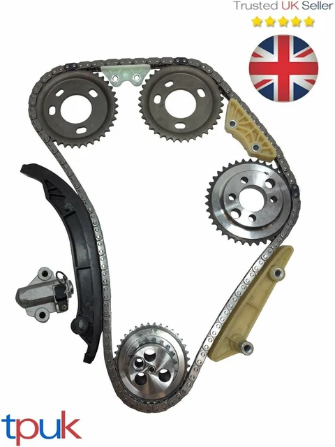 FORD TRANSIT TIMING Chain Kit 2.2 Rwd Mk8 2011 On Gears Chain Guides ...