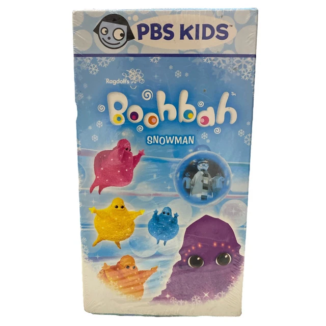 PBS KIDS BOOHBAH Snowman VHS Sealed Paramount Water Marks NEW SEALED £ ...