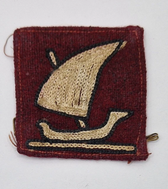 RARE ORIGINAL WW2 British Army 51st Line Of Communication Emb Formation ...