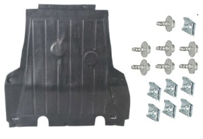 PLAQUE COUVERCLE CACHE Protection Sous Moteur Set Pour Nissan Note 2006 ...