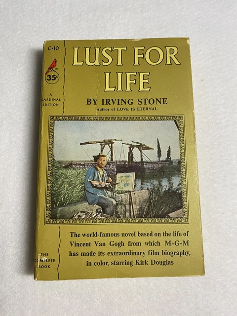 IRVING STONE LUST For Life L'histoire de Vincent Van Gogh 1961 livre de ...