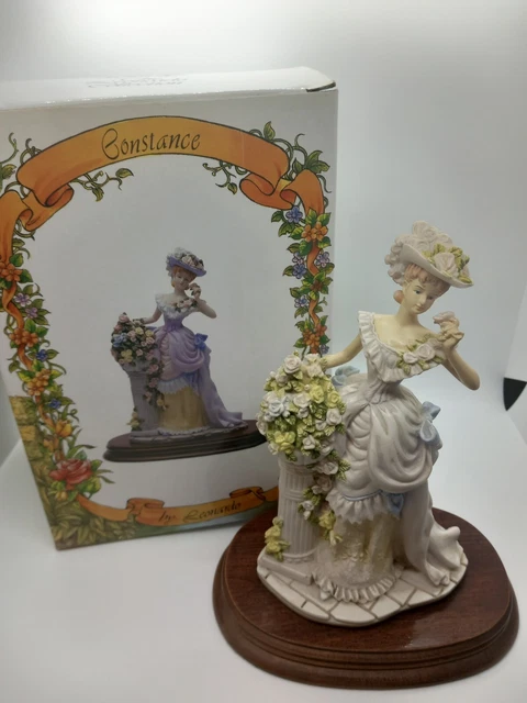 THE LEONARDO COLLECTION Constance Lady 1992 Figurine Statue Vintage ...