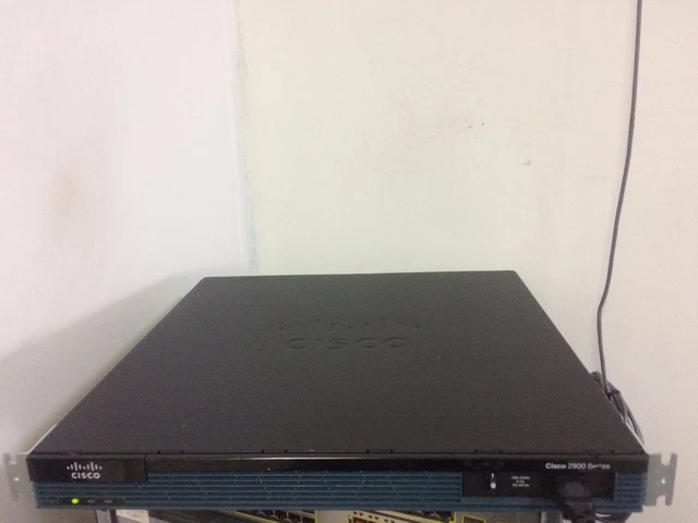 CISCO 2901-SEC/K9 2-PORT GIGABIT SECURITY ROUTER CISCO2901-SEC/K9 ...