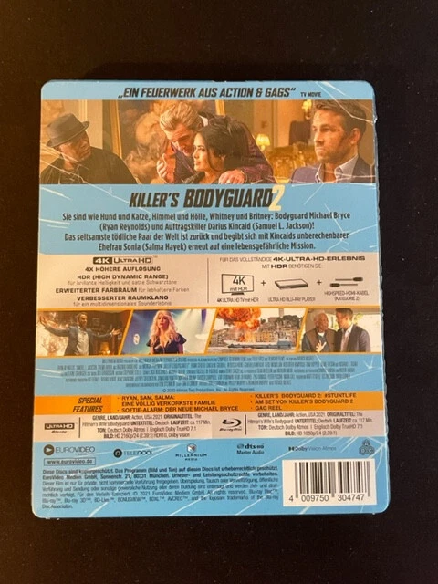 KILLER'S BODYGUARD 2 - Steelbook - 4K UHD/ Blu-ray - NEU EUR 14,90 ...