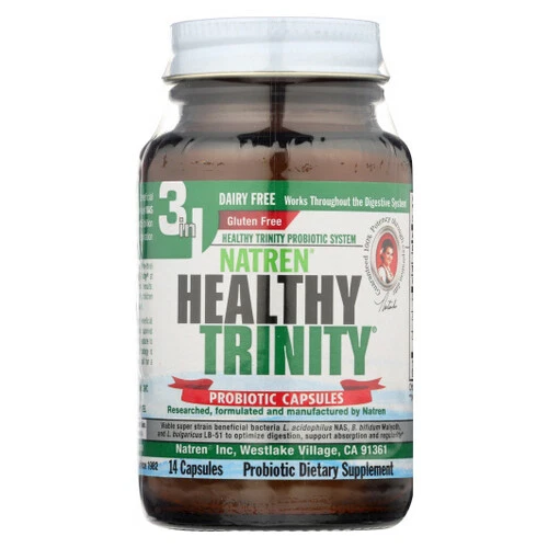 HEALTHY TRINITY PROBIOTIC Capsules 14 Caps By Natren £34.66 - PicClick UK