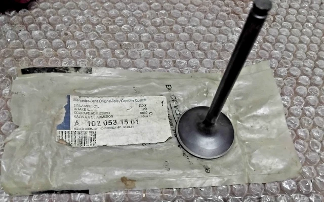 ORIGINAL MERCEDES W124 W201 M102 Engine Intake Inlet Valve A1020531501 ...