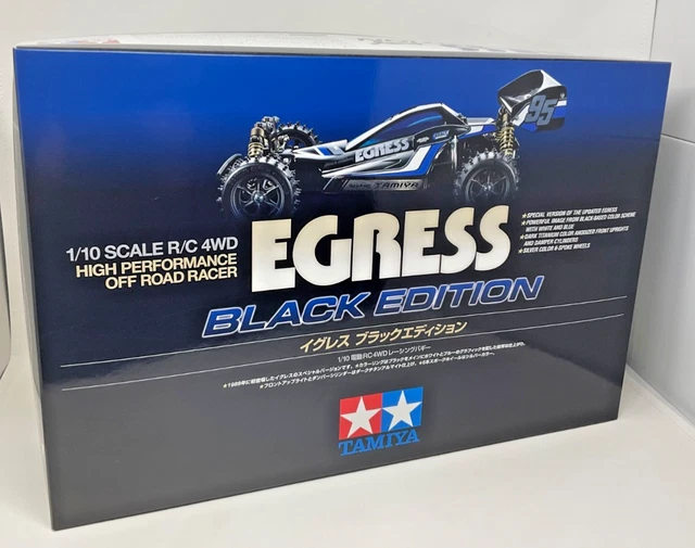 TAMIYA 1/10 47489 RC Off Road EGRESS Black Edition Kit New & Sealed ...