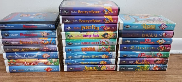 Rare Disney Black Diamond Vhs Complete Collection 63006 Picclick Ca 2307