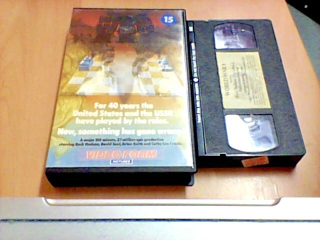 WORLD WAR III Uk Pal Vhs Big Box Pre-Cert Video 1982 Rock Hudson David ...