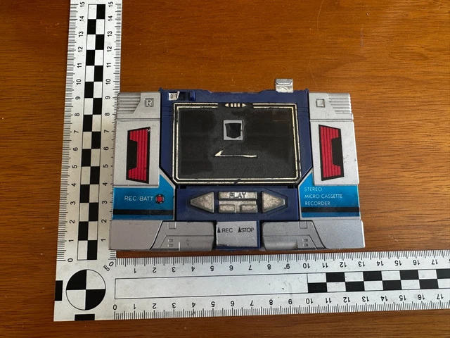 TRANSFORMERS G1 SOUNDWAVE Hasbro 1984 Takara -80s 90s Kassetten Walkman ...