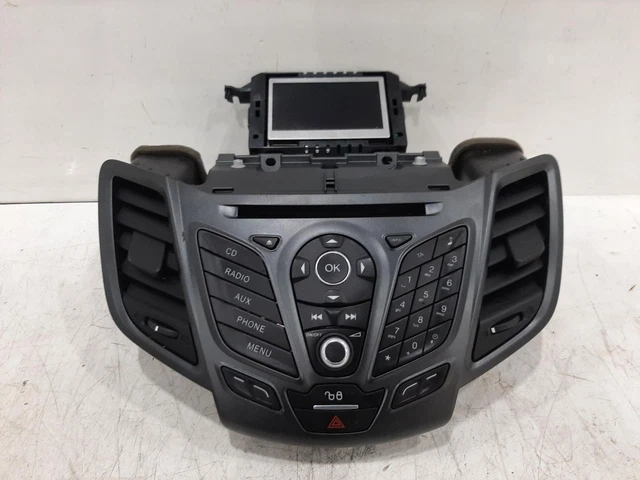 2016 FORD FIESTA Mk7 OEM Radio/CD/Aux Control Panel w/Display ...