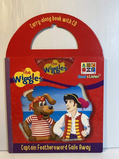 THE WIGGLES CAPTAIN Feathersword Sails Away CD Book As New $34.95 ...