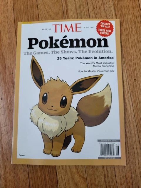 TIME POKEMON SPECIAL Edition 2024 Magazine Eevee Cover £14.41 - PicClick UK