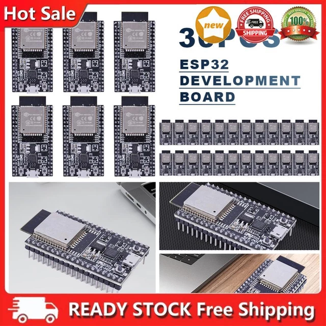 Esp32 Development Board 500ma Esp32 Devkitc Core Board Wifi Bluetooth Compatible £10019