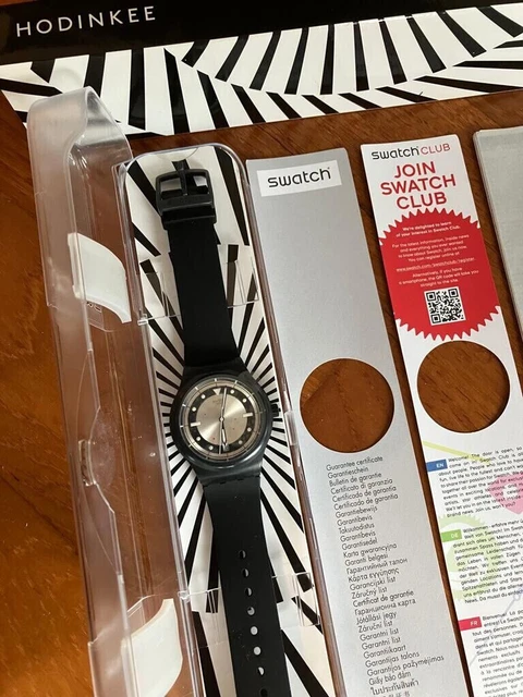 MOLTO RARO! SWATCH x HODINKEE Sistem51 Vintage 84 *NUOVO & Full Set ...