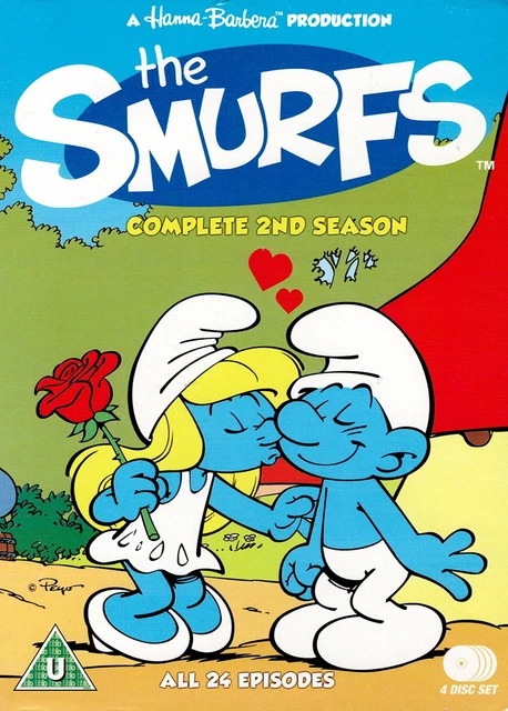 HANNA-BARBERA THE SMURFS The Complete Second Season Dvd Box Set EUR 9 ...