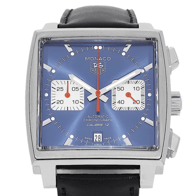 TAG HEUER MONACO Calibre 12 - CAW2111.FC6183 - Acier inoxydable EUR 4. ...