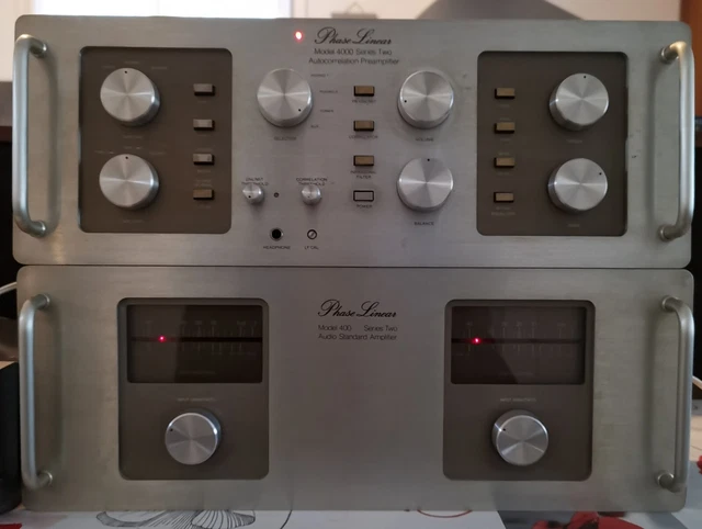 PHASE LINEAR AMPLIFICATEUR 400 série II et Préanplificateur 4000 série II. EUR 1.000,00 ...