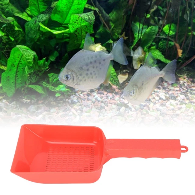 PLASTIC AQUARIUM SAND Scooper Strainer Fish Tank Cleaning Tool Aquarium ...