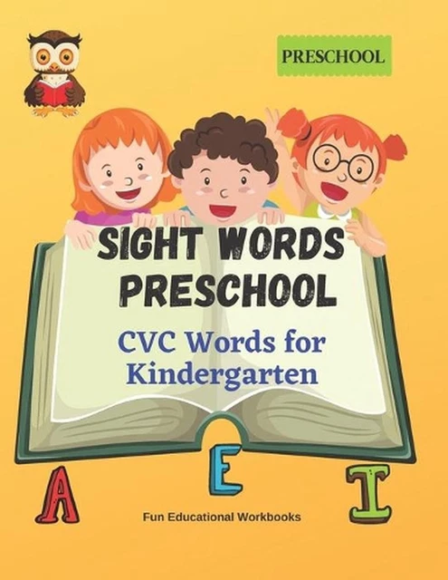 SIGHT WORDS PRESCHOOL: CVC Words for Kindergarten by Fun Educational ...