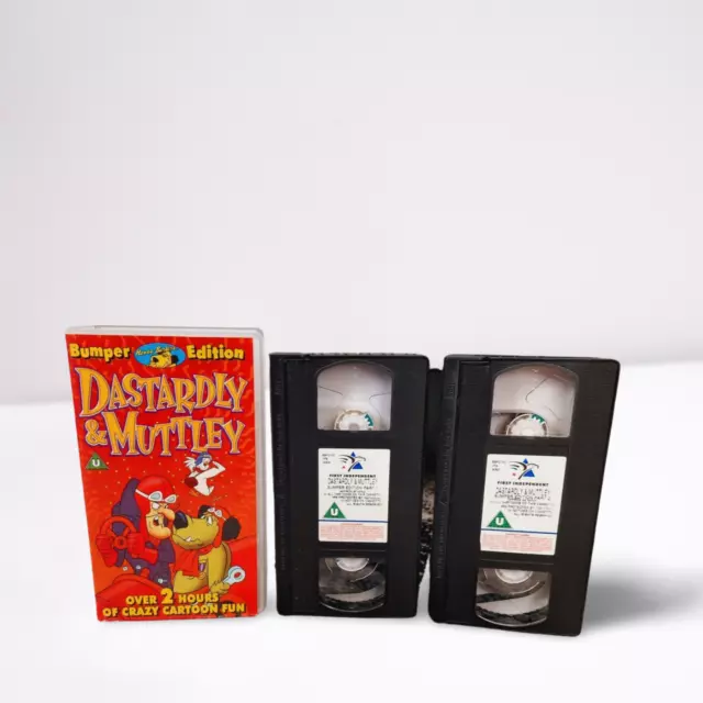 DASTARDLY AND MUTTLEY (VHS, 1997) Bumper Edition Wacky Racers, RARE 2 ... DASTARDLY AND MUTTLEY (VHS, 1997) Bumper Edition Wacky Racers, RARE 2 ...