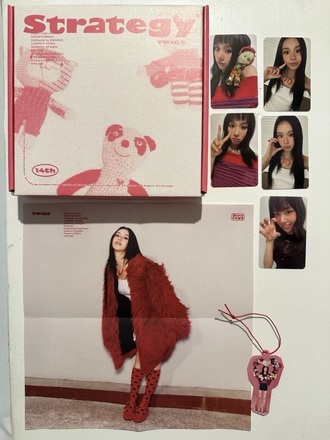TWICE STRATEGY ALBUM Chaeyoung Photocard Set Pc Fotokarte Kpop Ornament ...