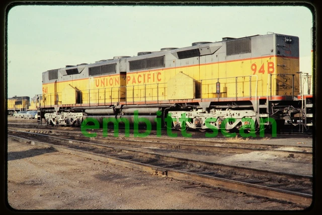 ORIGINAL SLIDE, UP Union Pacific EMD DD35 #94B, en 1979 EUR 4,57 - PicClick FR