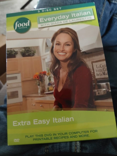 FOOD NETWORK GIADA De Laurentiis Everyday Italian 3 Disc DVD print ...