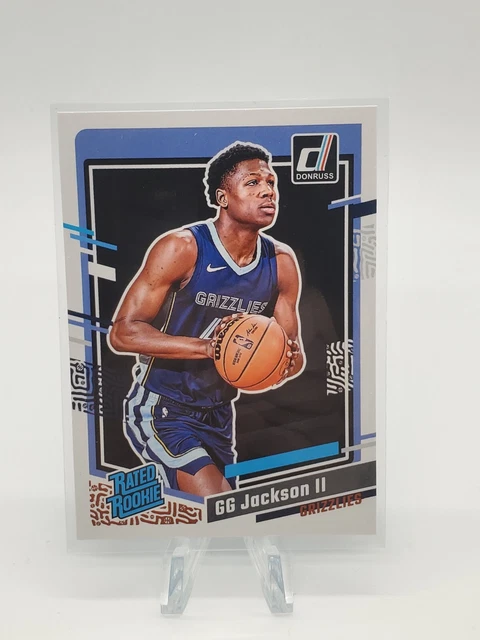 GG JACKSON II 2023-24 recrue classée Donruss #232 RC Memphis grizzlies ...