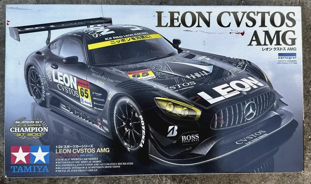 LEON CVSTOS AMG GT3 #64 2018 Super GT Serie GT-300 Champion 1/24 Tamiya ...