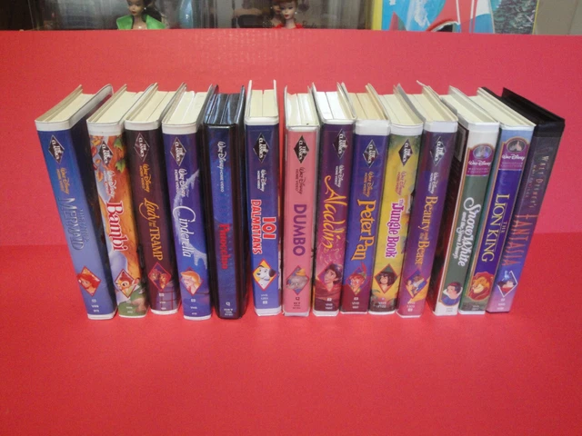 DISNEY'S BLACK DIAMOND VHS Classics****VHS - LOT SALE $48.07 - PicClick CA