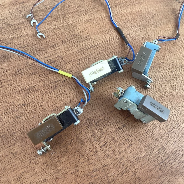 4 GPO 706 Switch No. 5A-3 With Recall Button £5.00 - PicClick UK