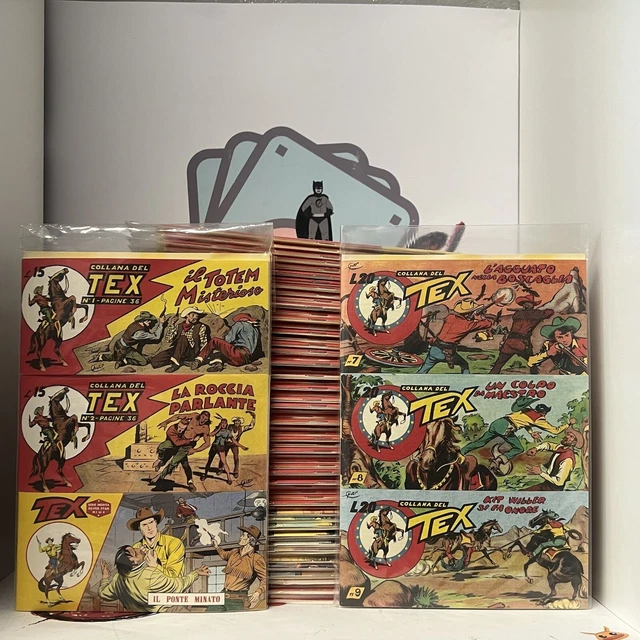 LE STRISCE ANASTATICA Di Tex Serie Completa 1/60 + Sequenza 61/66 ...