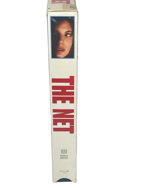 THE NET - 1995 VHS Tape, Sandra Bullock, Directed by Irwin Winkler £2. ...