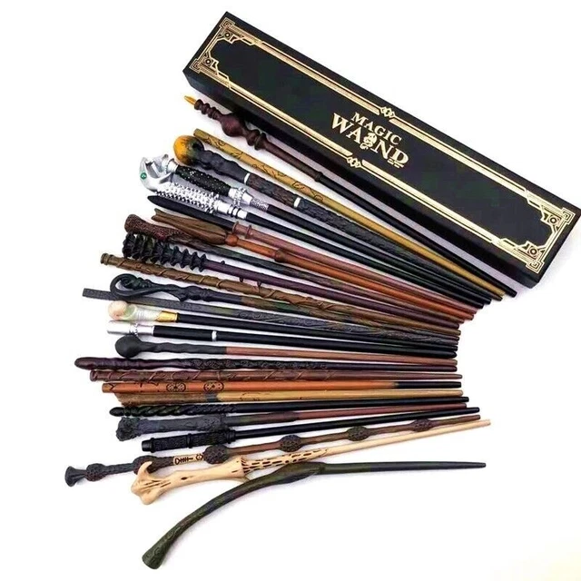 HARRY POTTER METAL Core Magic Wand Cosplay Hermione Granger Voldemort ...