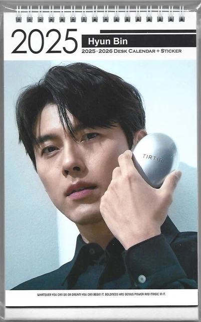 HYUN BIN PHOTO Calendar 2025 & 2026 K-ACTOR/K-POP 202406 £26.40 ...