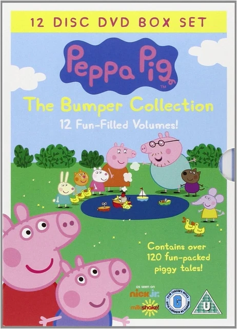 PEPPA PIG BUMPER Pack 12 Disc (Vol 1-12) [DVD] £59.99 - PicClick UK
