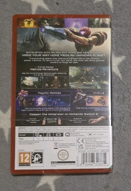 METROID PRIME 4: Beyond Nintendo Switch 2 New And Sealed Version £48.90 ...
