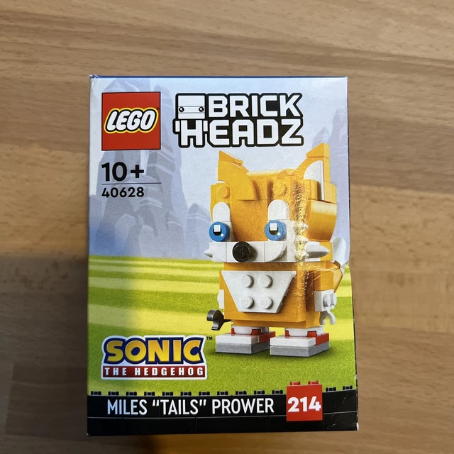 LEGO BRICKHEADZ 40628 Miles Tails Prower - New & Sealed - Sonic ...