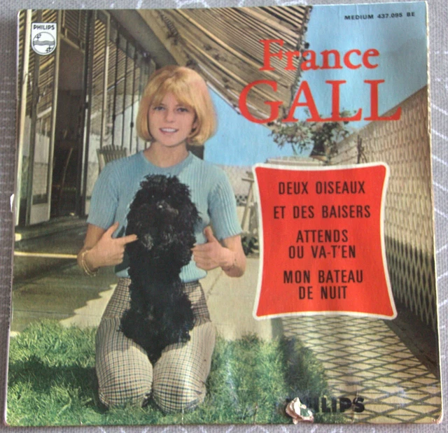 EP FRANCE GALL : Deux oiseaux + 3 G/VG+ 1965 pressage france Gainsbourg ...