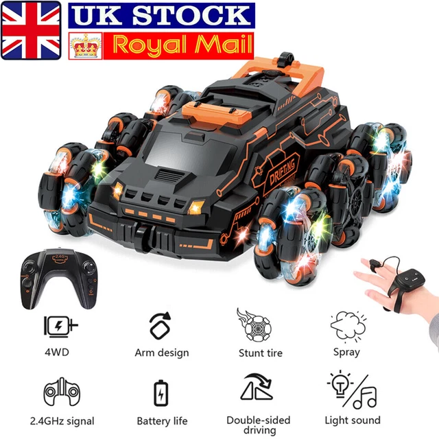 4WD OFF ROADER Hand Gesture Sensing Remote Control RC Off-Road Stunt ...