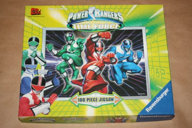 RAVENSBURGER - &POWER Rangers Time Force" Jigsaw Puzzle - 100 Piece ...