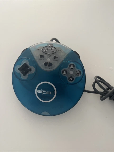 AIRPAD PS1 CONTROLLER PlayStation One Blue Retro Vintage Pad Untested £ ...